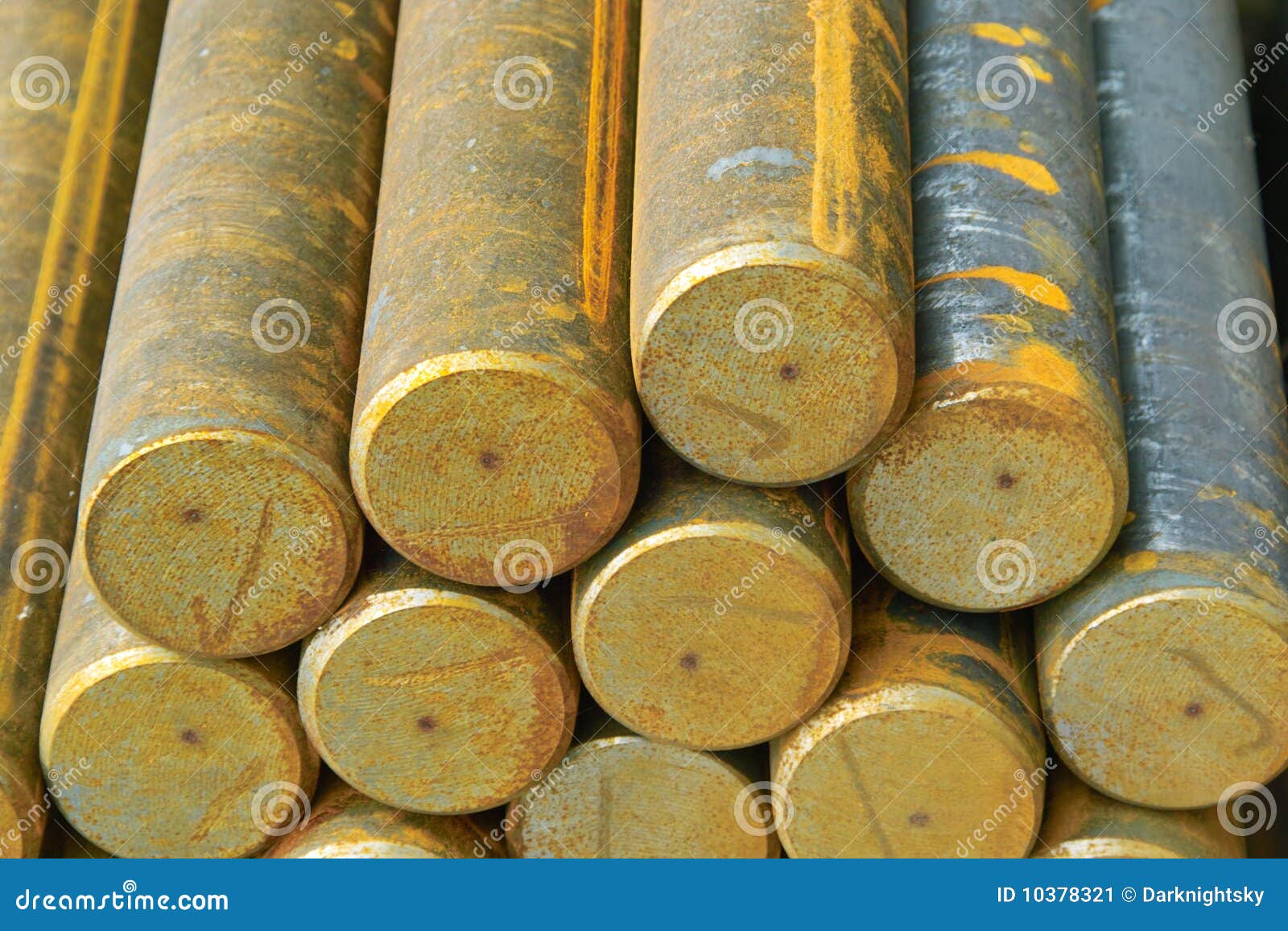 Steel Staves stock image. Image of plant, production - 10378321