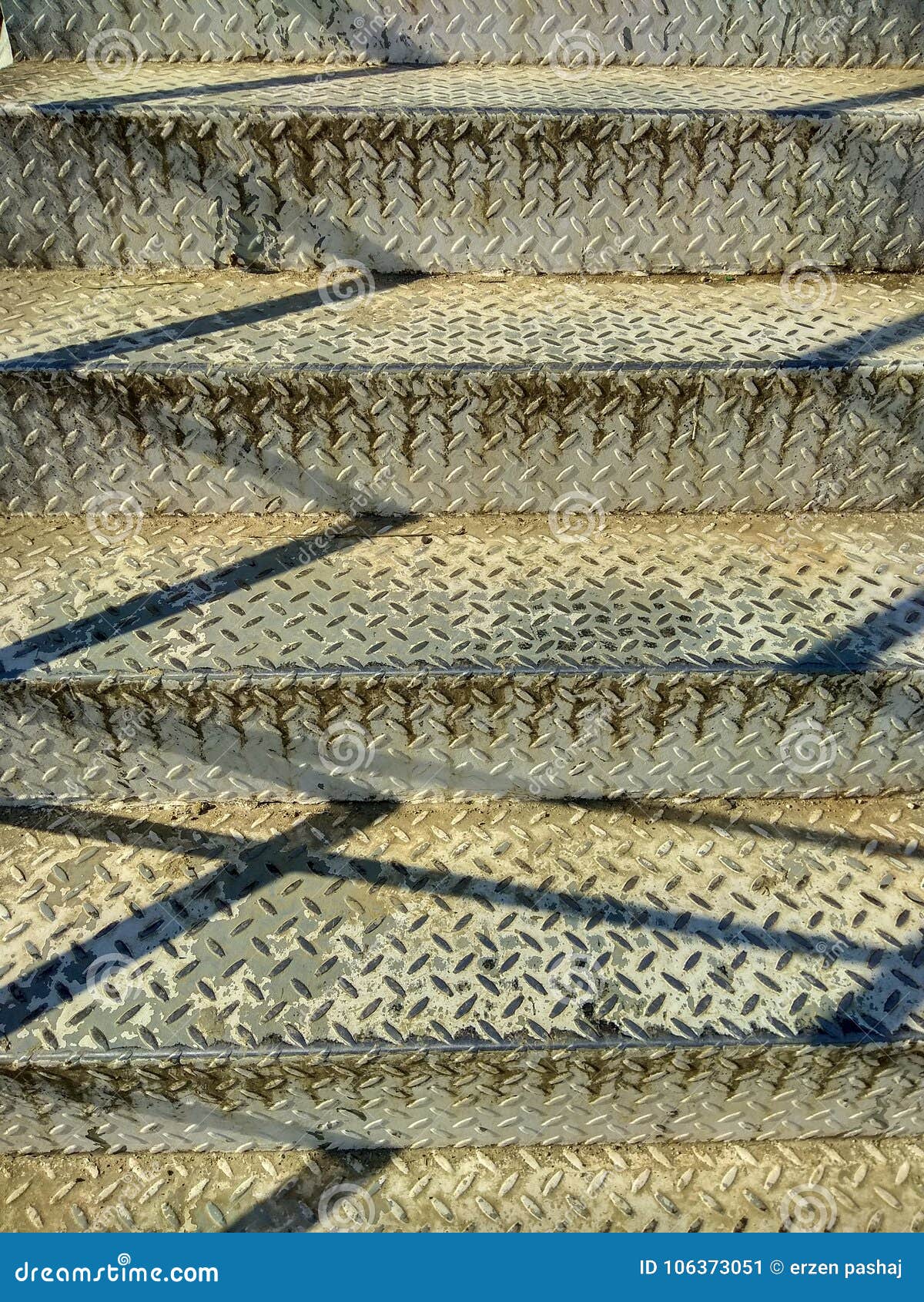 Steel steps stock image. Image of steel, texture, steps - 106373051