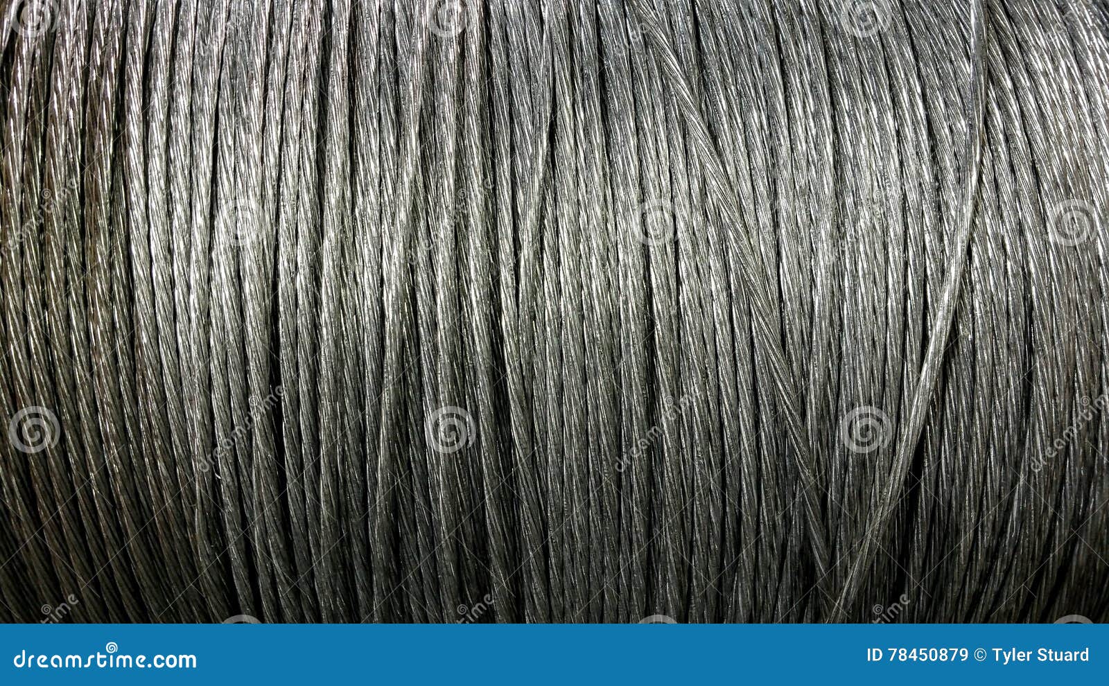 Steel strand cable stock image. Image of cable, wire - 78450879