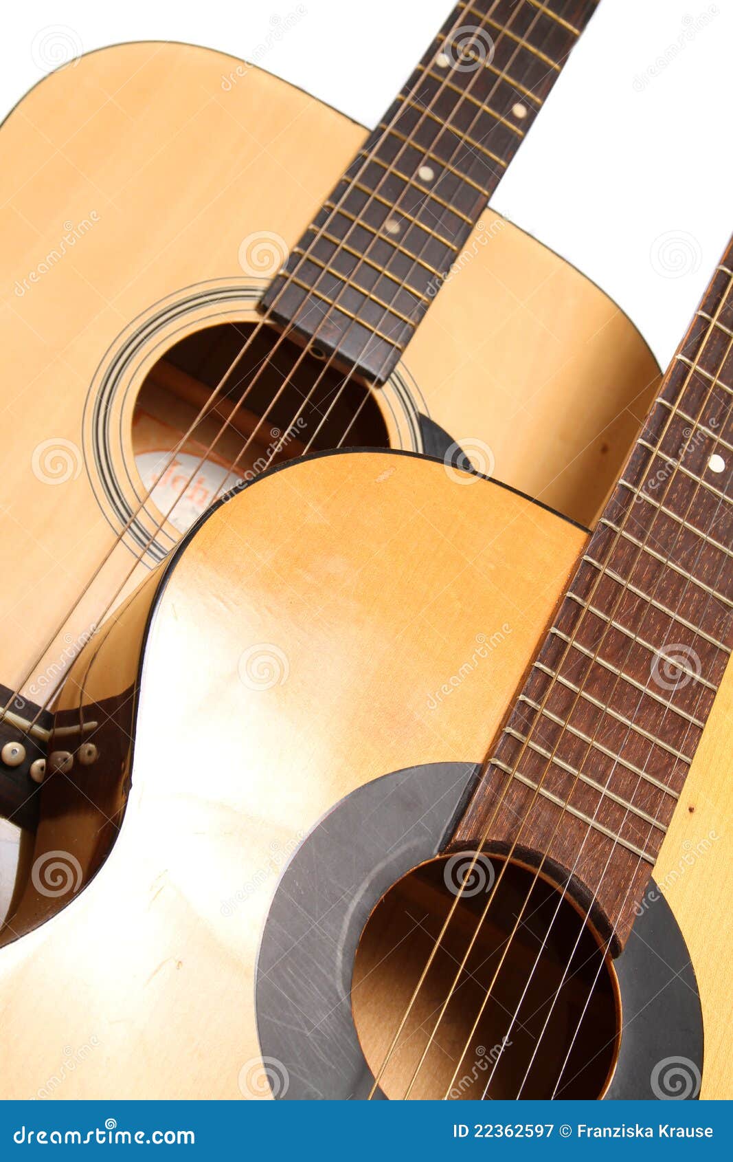 Steel string guitars stock image. Image of closeup, wooden - 22362597
