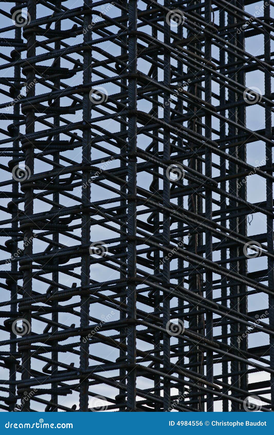 Steel structure stock photo. Image of architecture, strengthen - 4984556