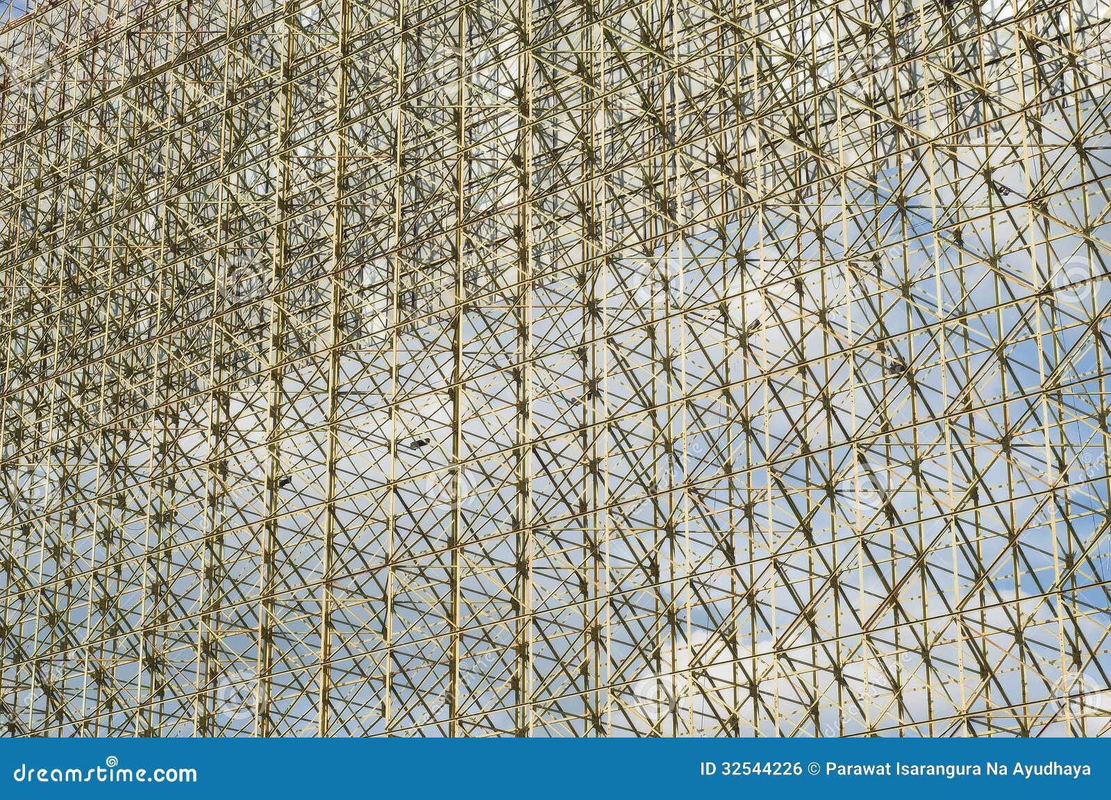 Steel Structure of Billboard. Stock Photo - Image of display, city ...