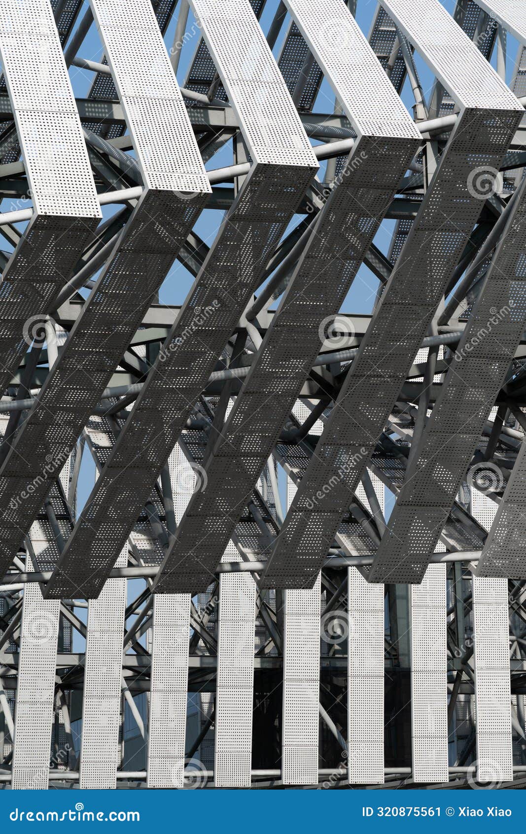 Steel Structure Ceiling Stock Image | CartoonDealer.com #320875561