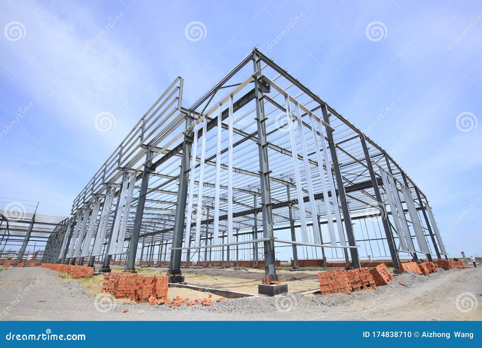 The steel structure stock photo. Image of unfinished - 174838710