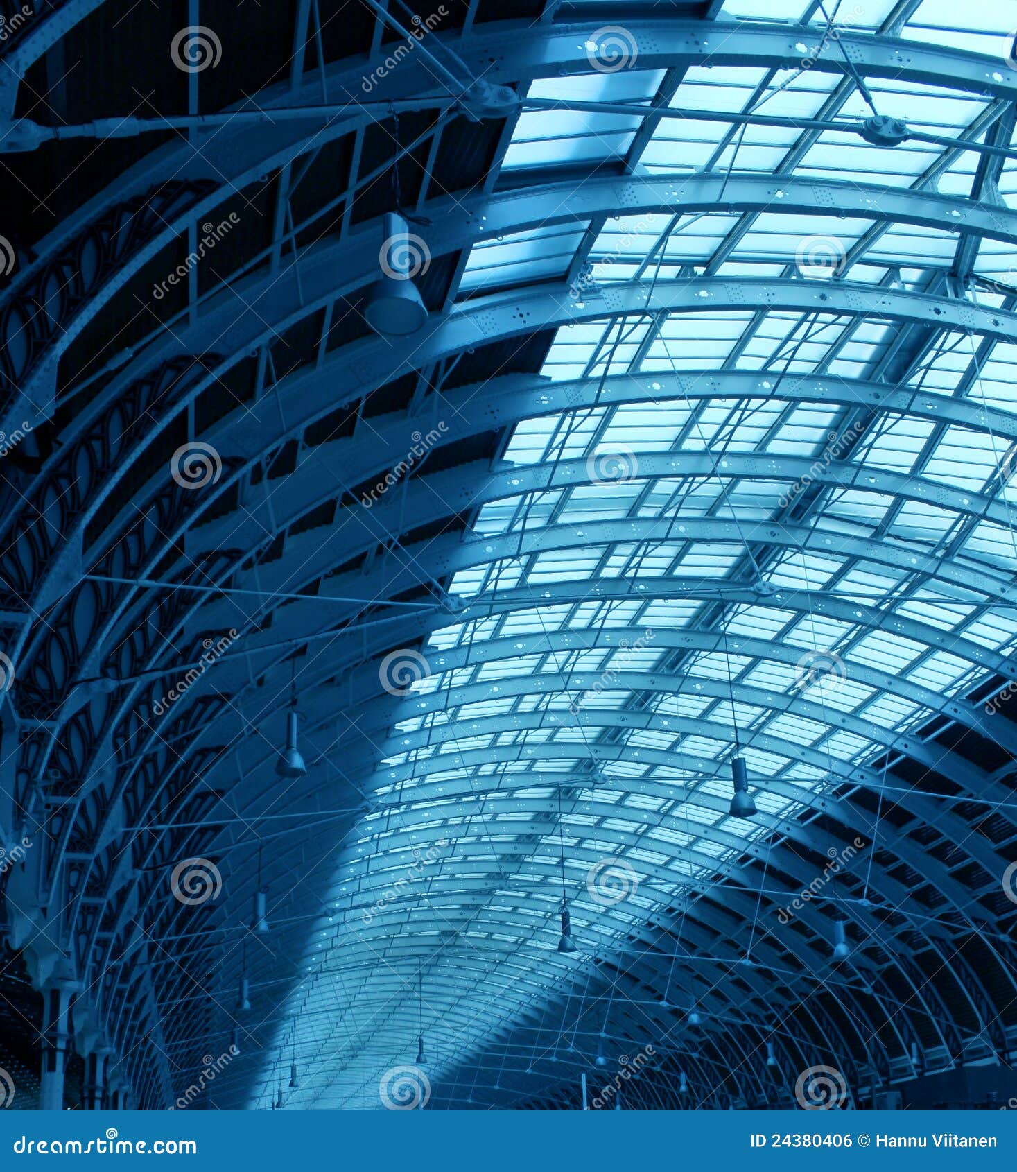 Steel structure corridor stock photo. Image of roof, construction ...