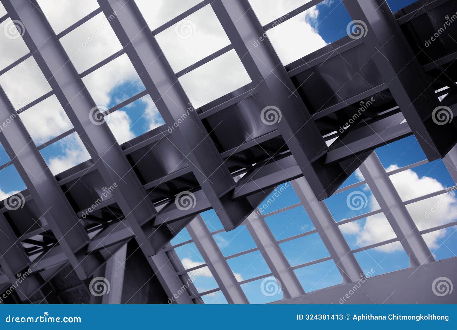 Steel Structure Geometric Shape Triangle Shape Pattern Abstract Minimal ...