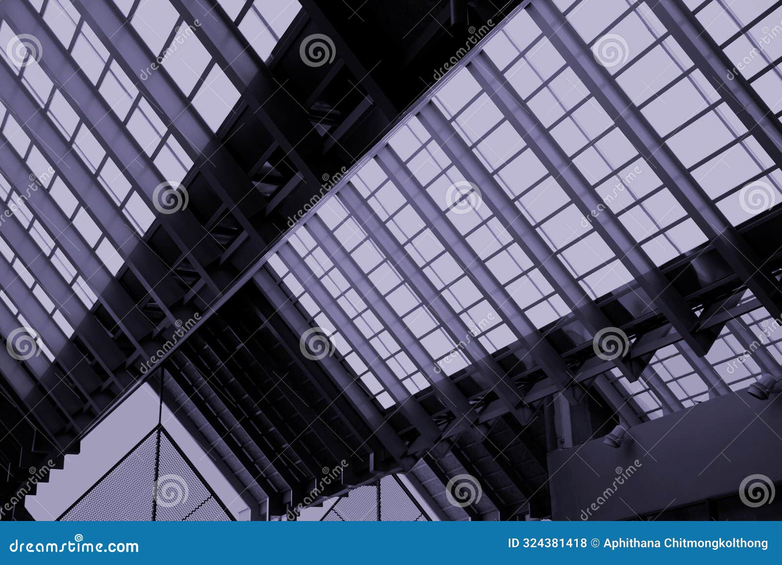 Steel Structure Geometric Shape Triangle Shape Pattern Abstract Minimal ...