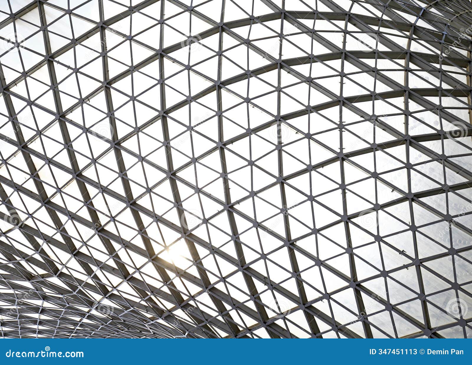 Steel Structure Geometry Construction As the Background Stock ...