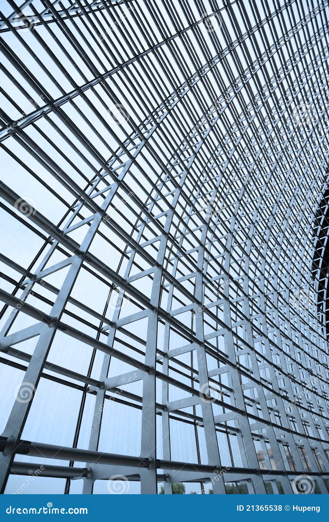 Steel Structure and Glass Roof Stock Photo - Image of abstract, life ...
