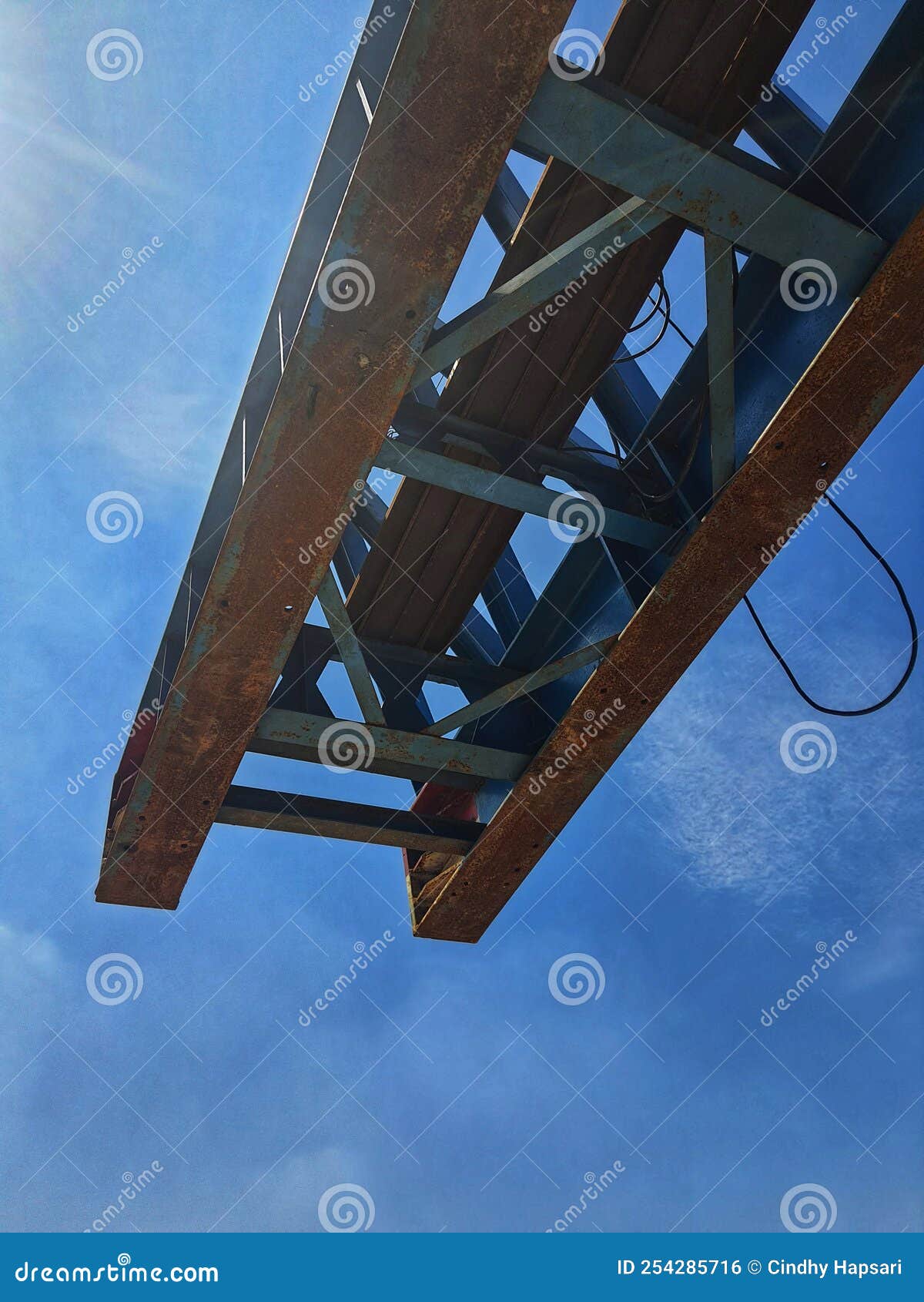 This is the Steel Structure of a Launcher Gantry that Will Be Used for ...