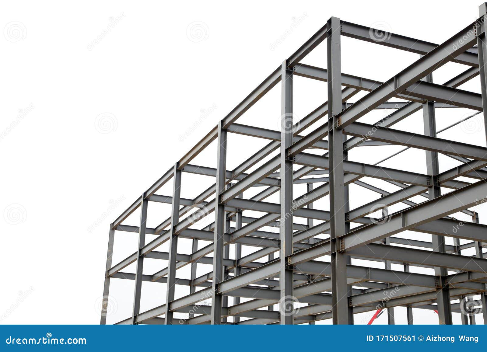 The steel structure stock image. Image of metal, construction - 171507561