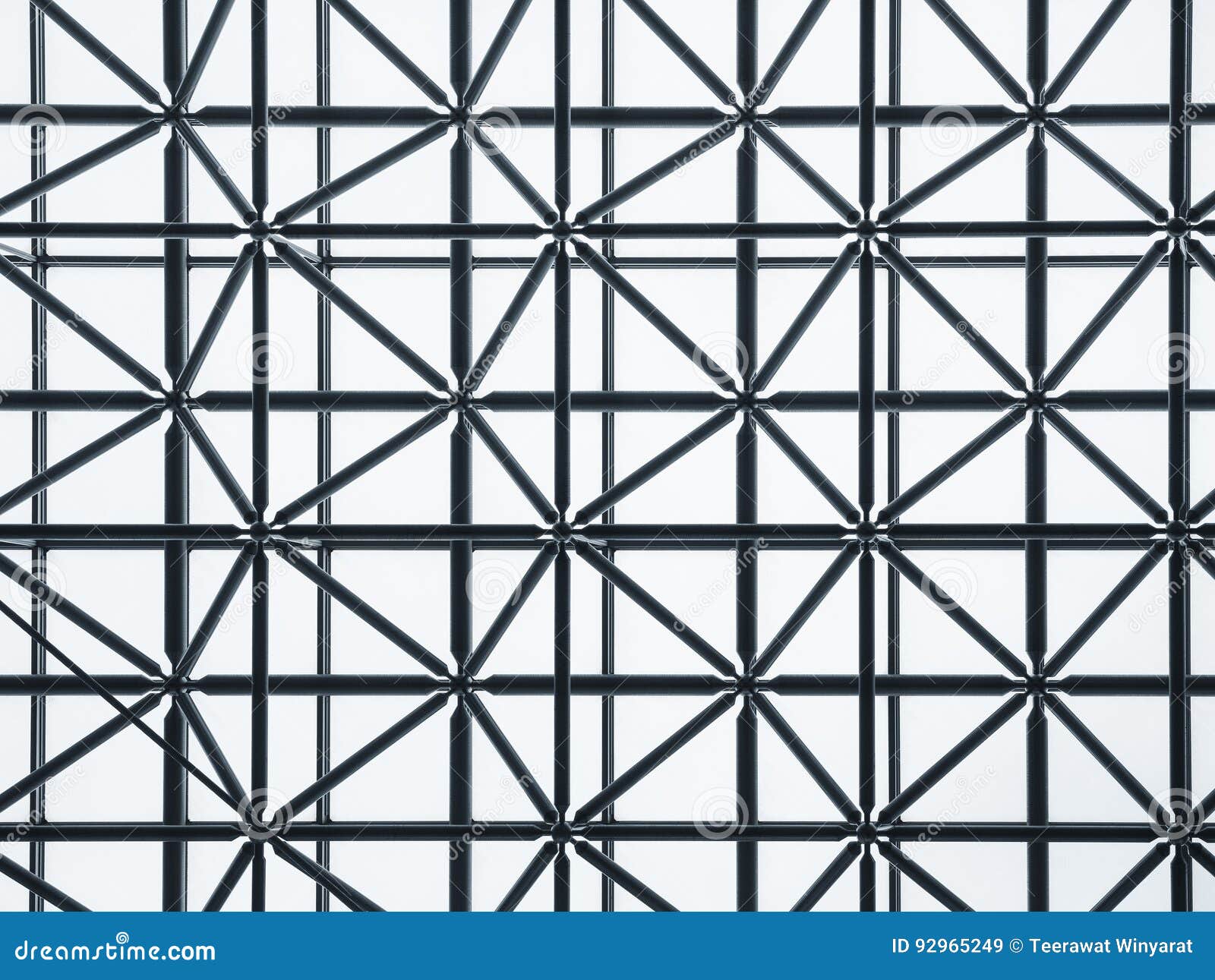 A Detail Of The Construction Of A Large Skyscraper In The Hudson Yards ...