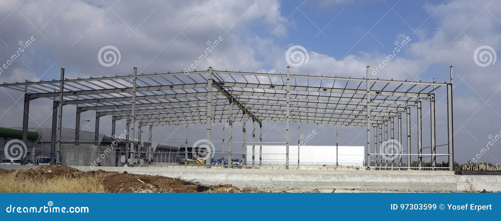 Steel Structures For Concrete Foundations And Reinforced Columns For ...