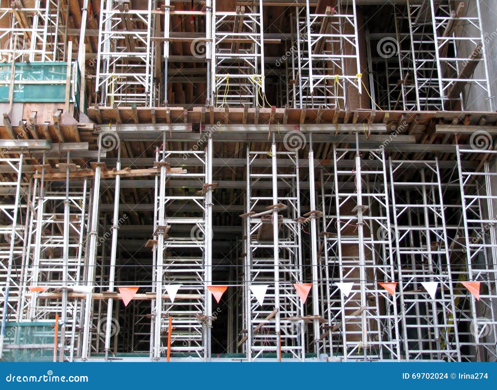Steel Studs Used in the Construction Stock Photo - Image of build ...