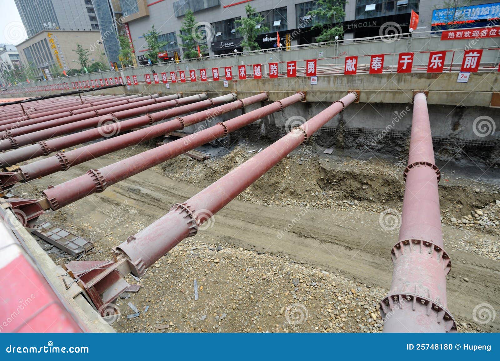 Steel support structure editorial image. Image of combined - 25748180