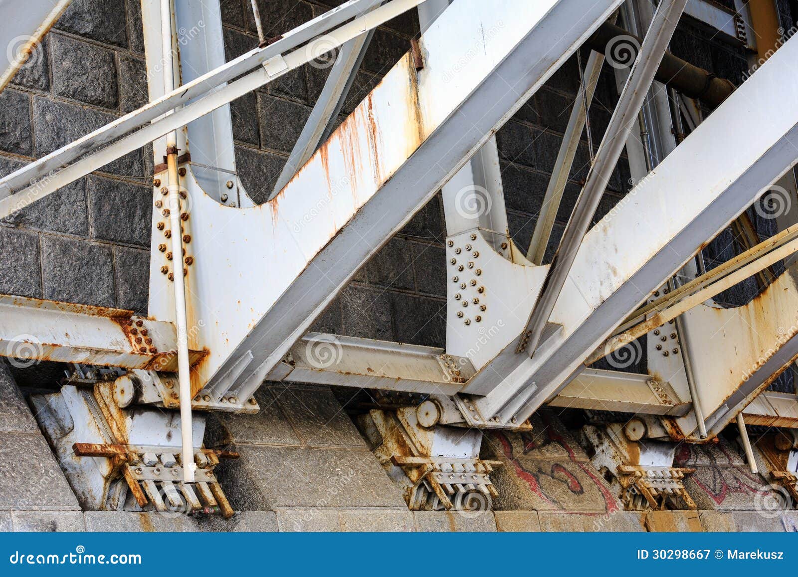 Bridge support bearings stock image. Image of engineering - 30298667