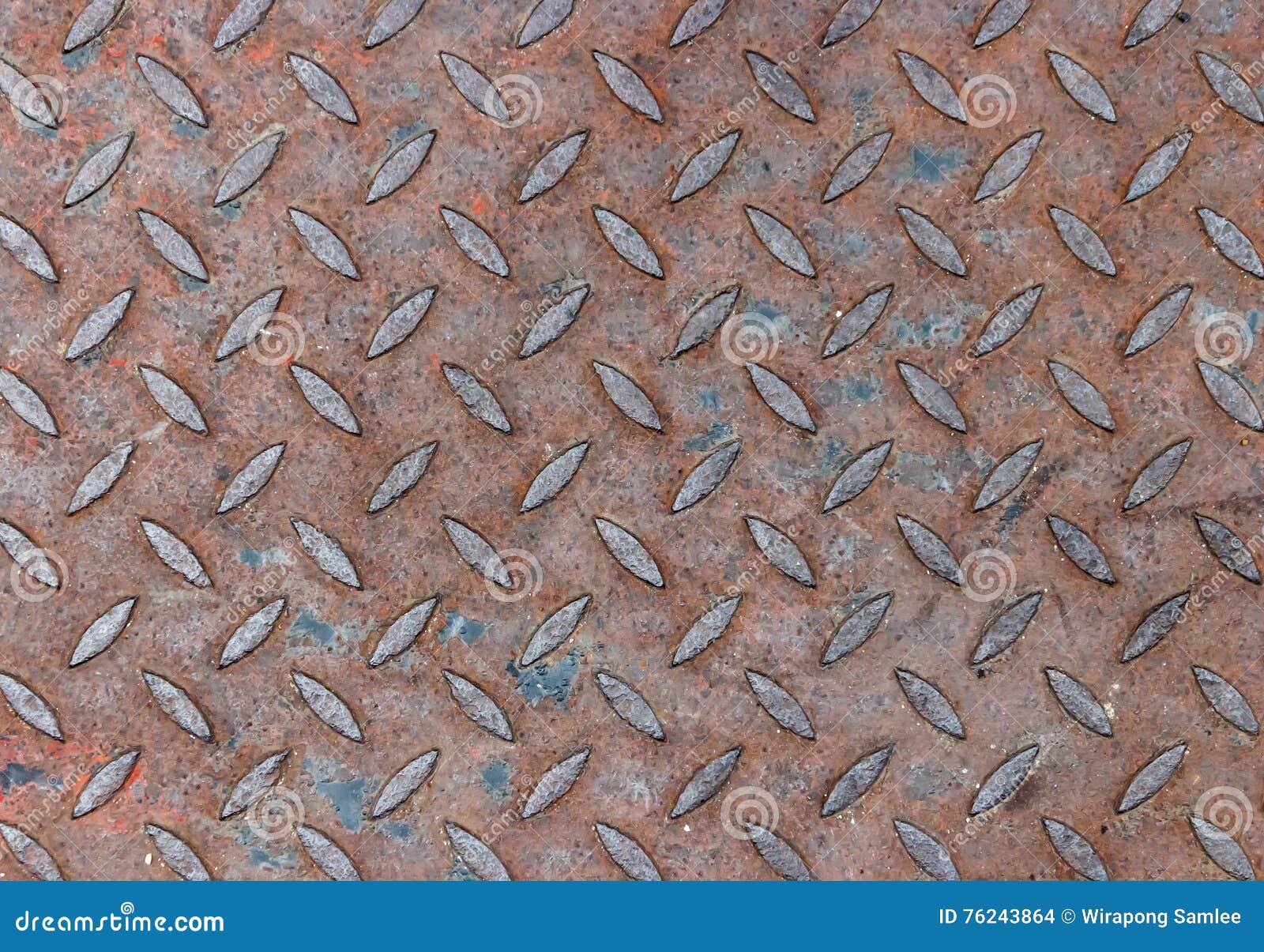 Steel Surface Plates Non Slip Pattern. Stock Photo - Image of durable ...