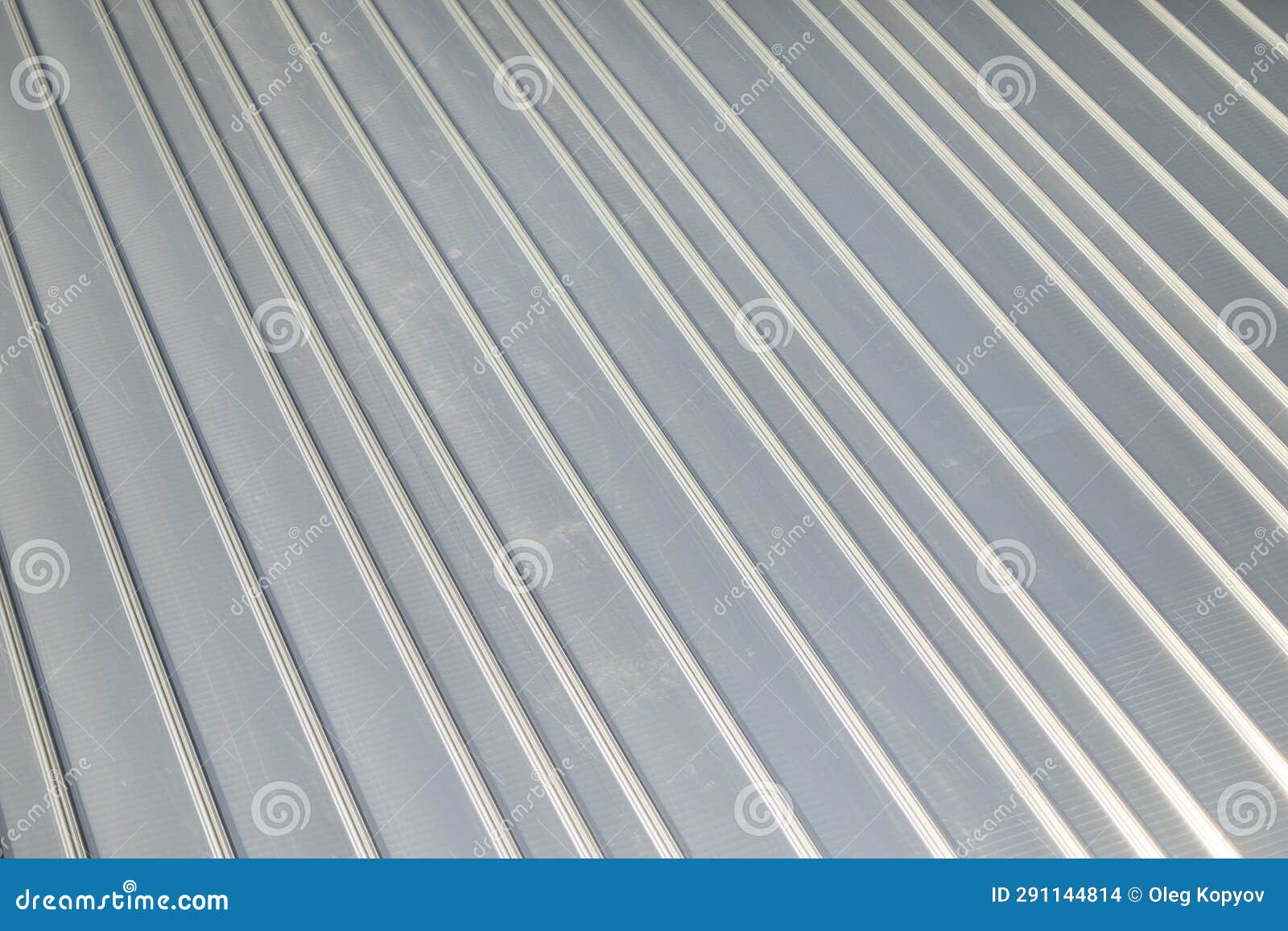 Steel surface. Ribbed wall stock photo. Image of grey - 291144814