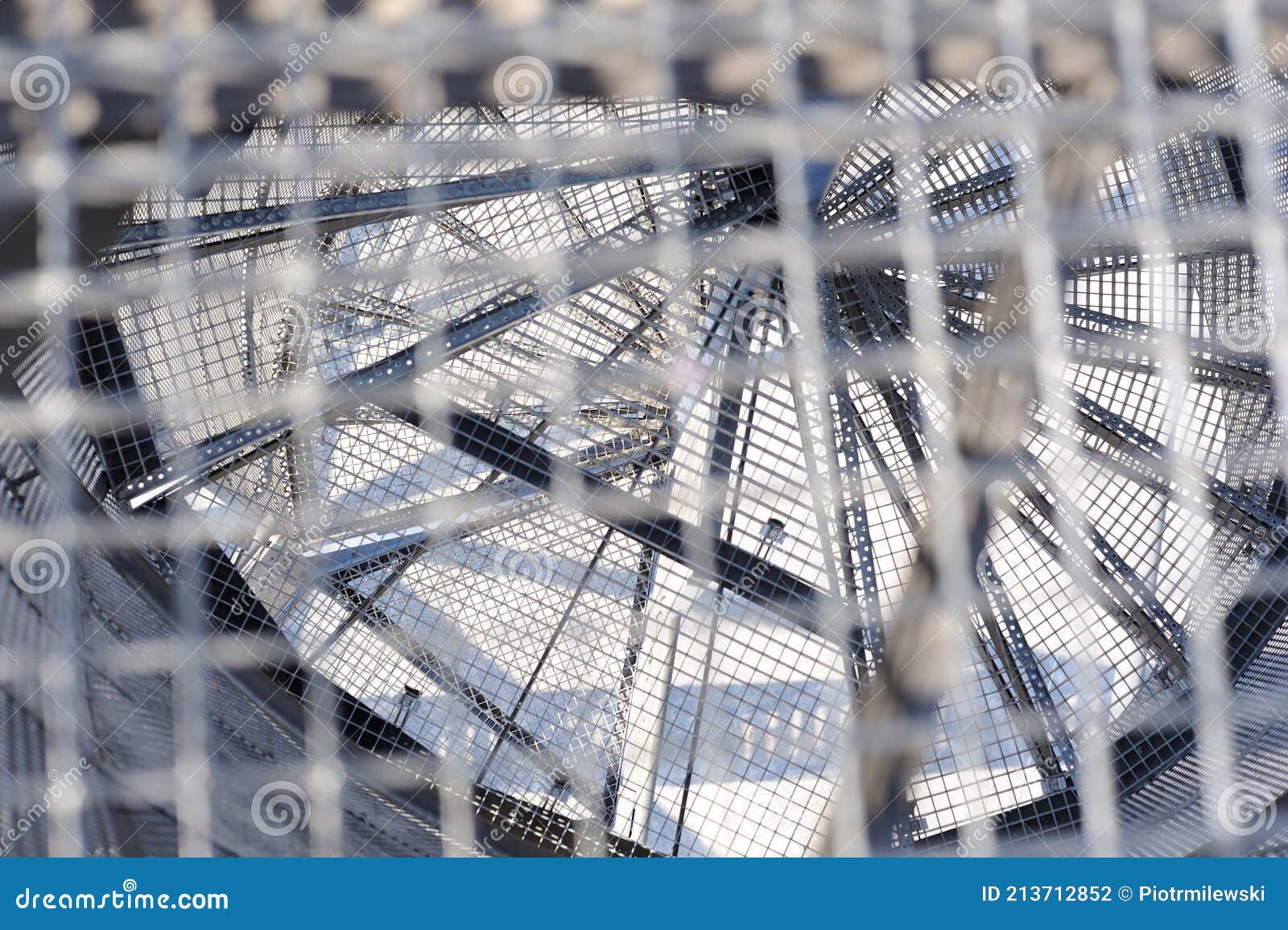 Steel Technological Construction of Tetraeder in Bottrop, Germany, an ...