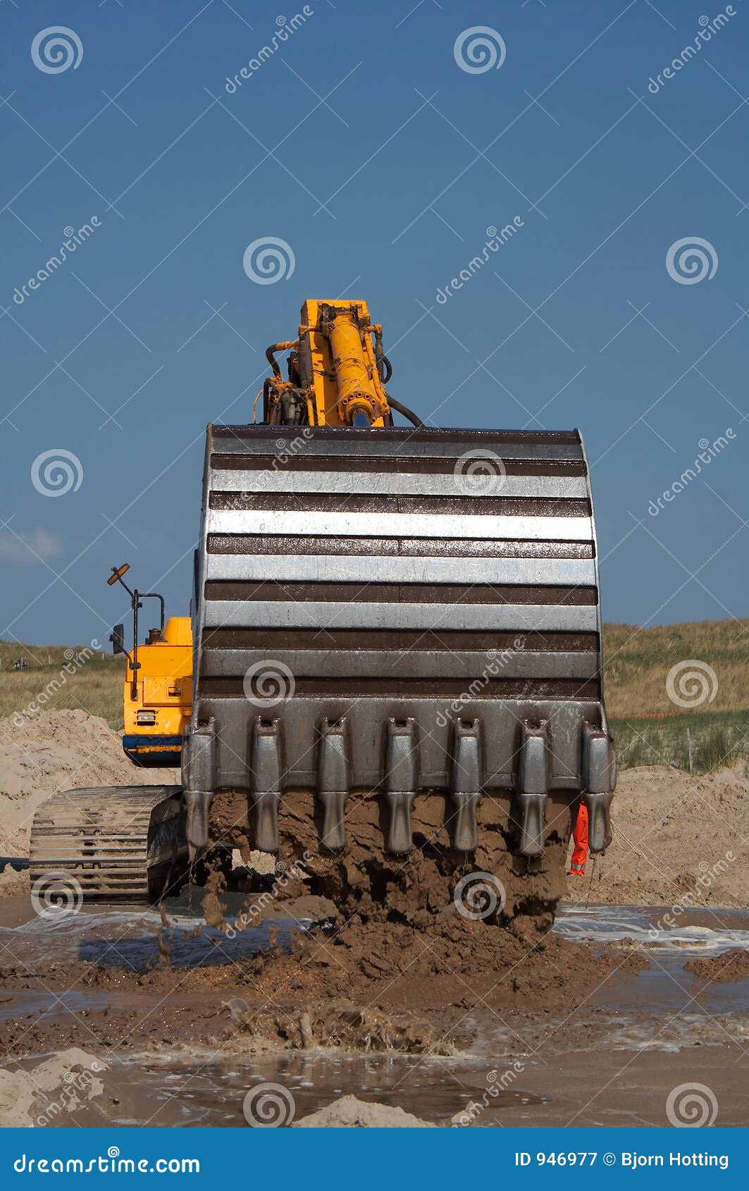 Steel teeth stock image. Image of excavating, backhoe, contractor - 946977