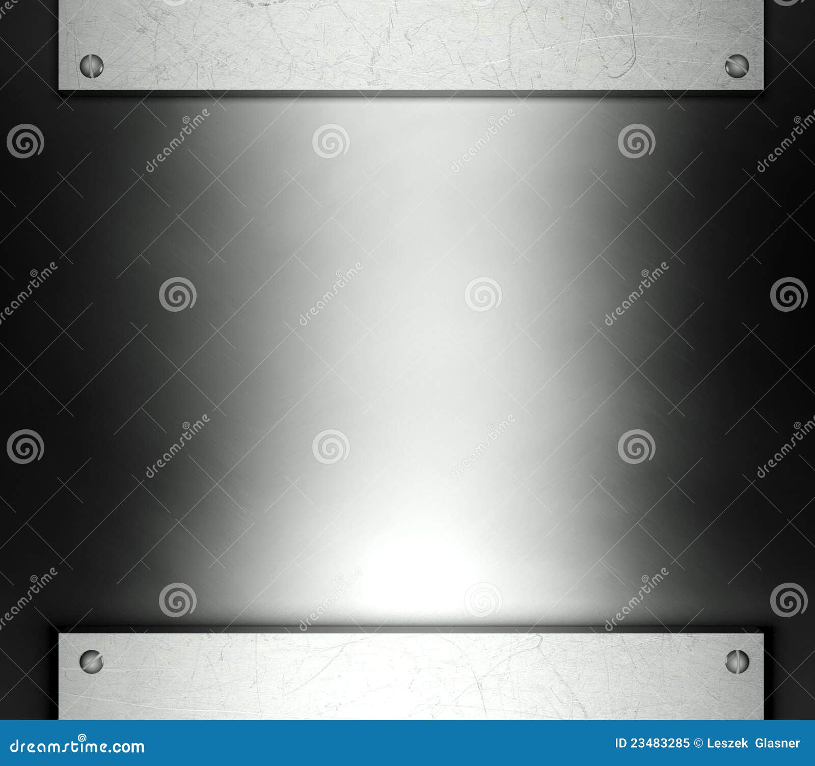 Steel Template with Copy Space Metal Background Stock Image - Image of ...