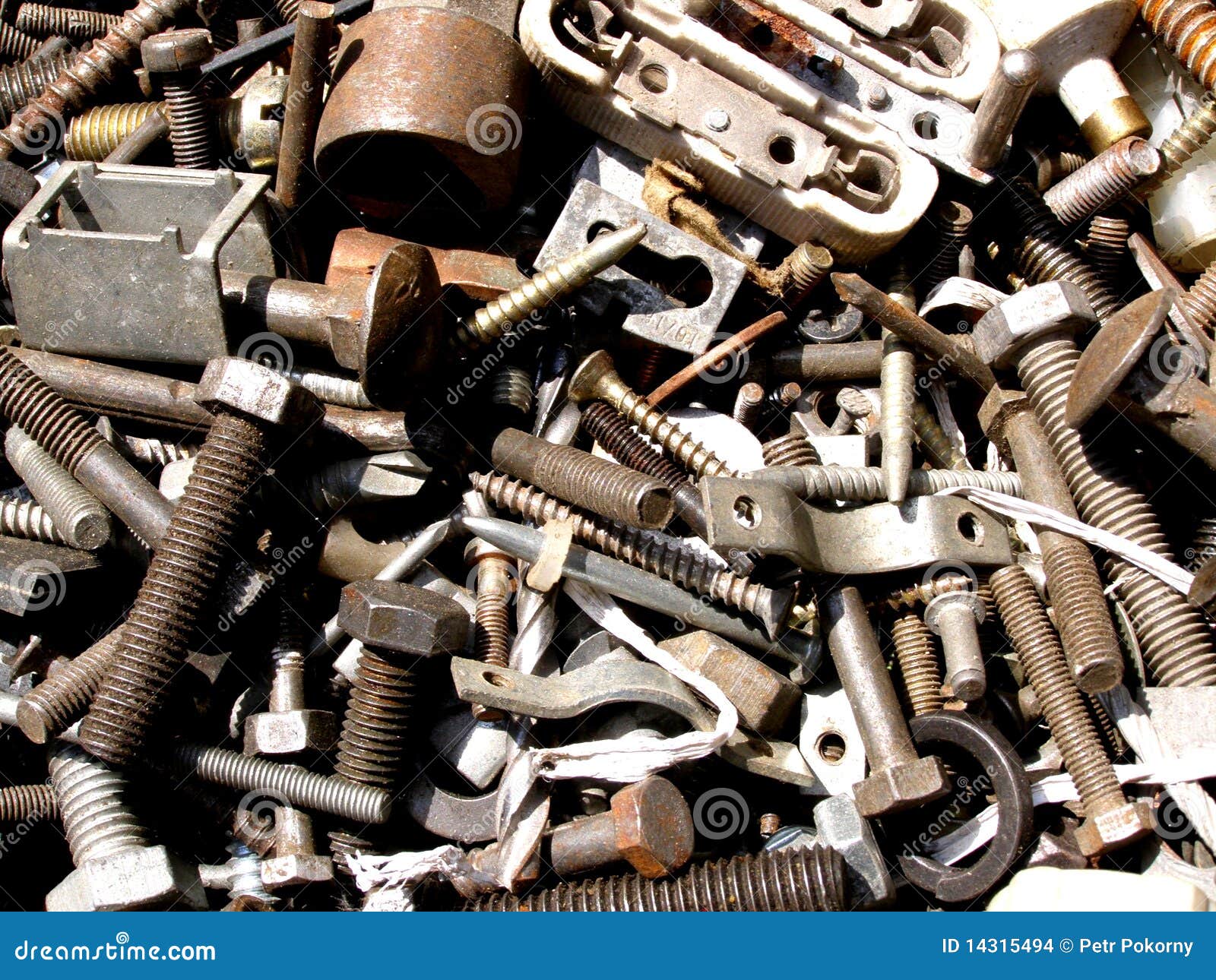 Steel tool things mix stock photo. Image of fantastic - 14315494