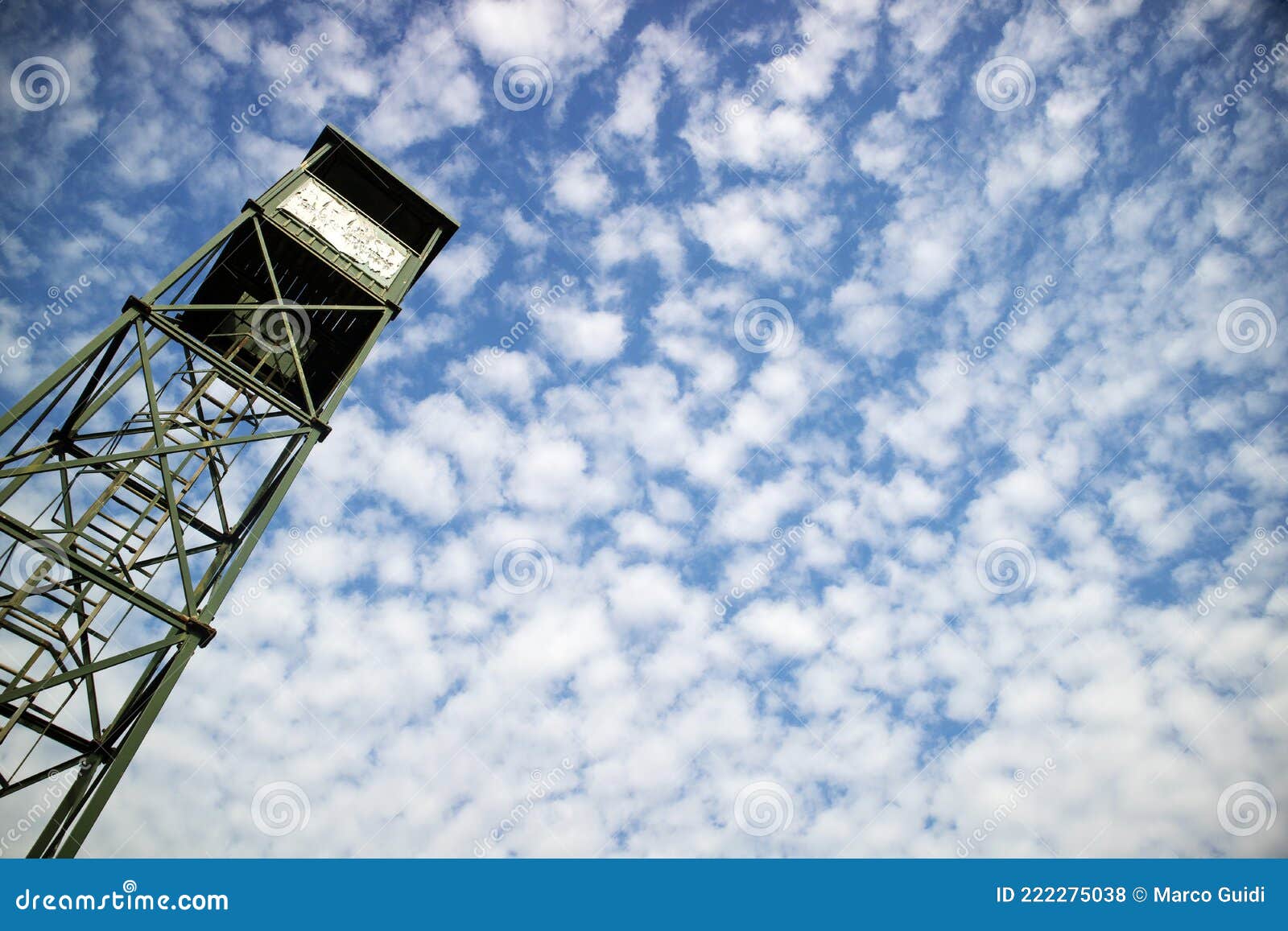 Steel Tower for Forest Firefighting Stock Photo - Image of observation ...