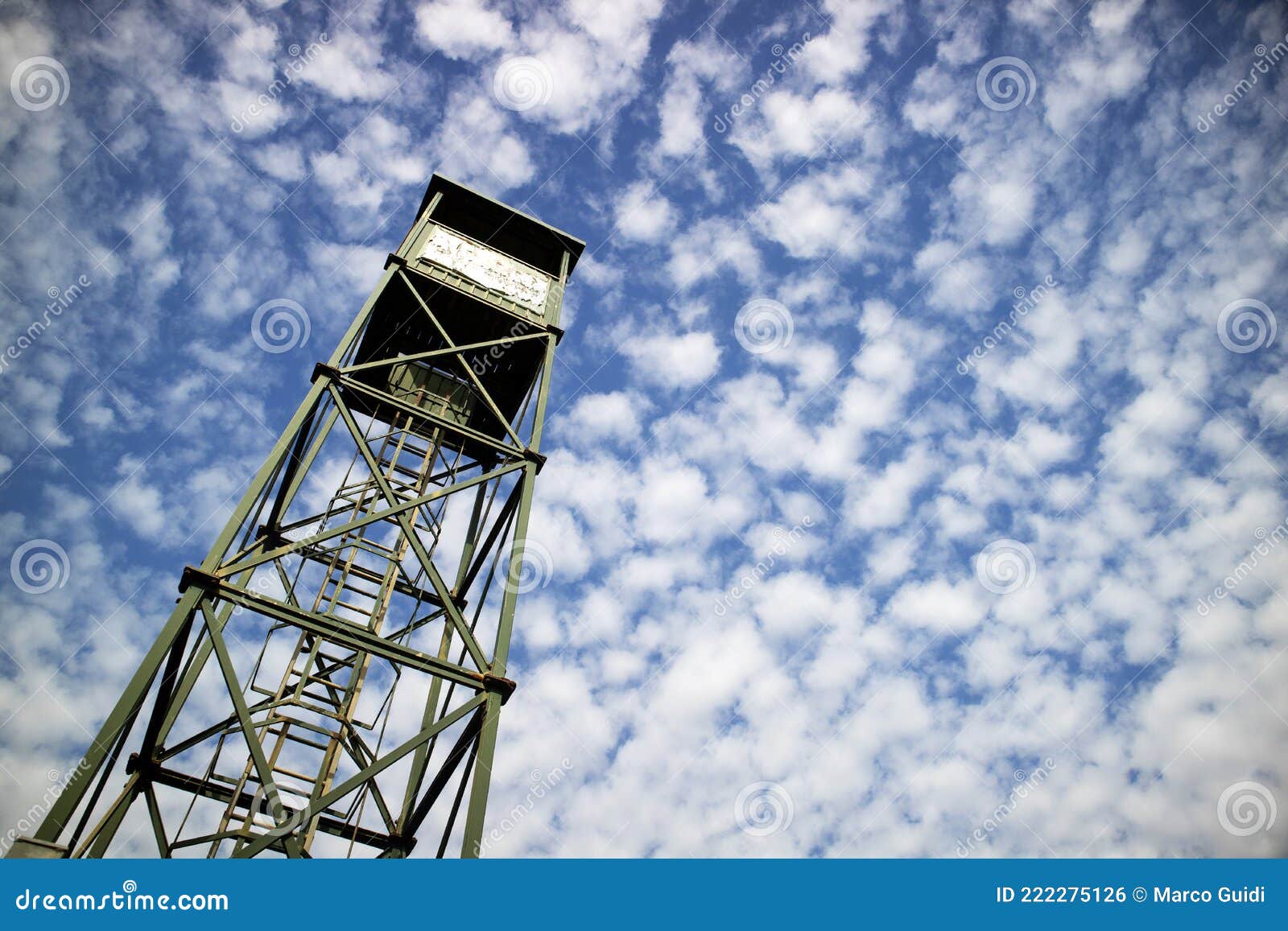 Steel Tower for Forest Firefighting Stock Photo - Image of watchtower ...