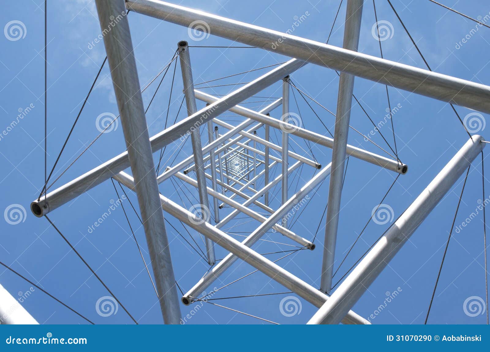 Steel Tower With Steps Stock Photo | CartoonDealer.com #89100882