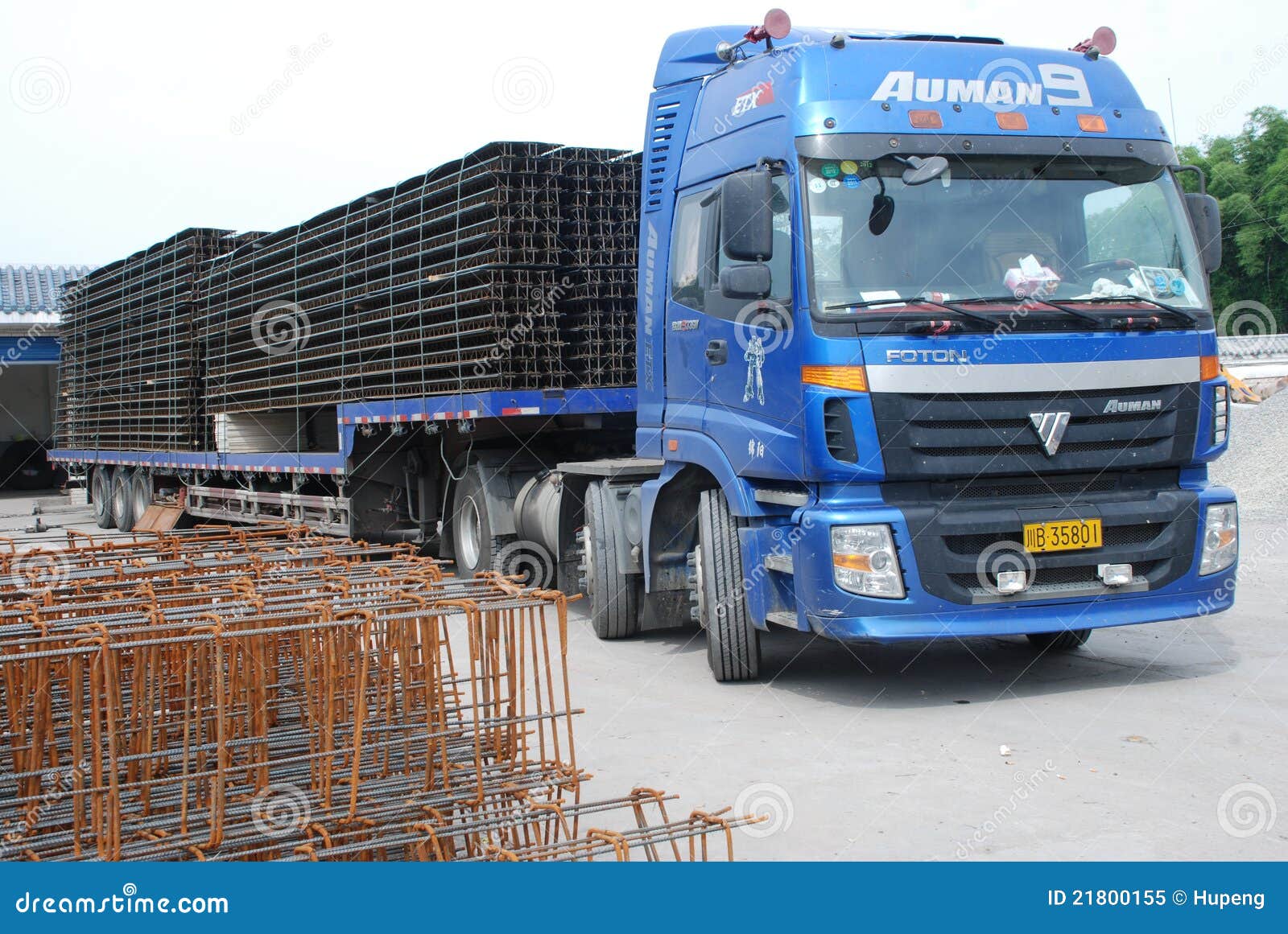 Steel Transporter editorial image. Image of haul, merchandise - 21800155