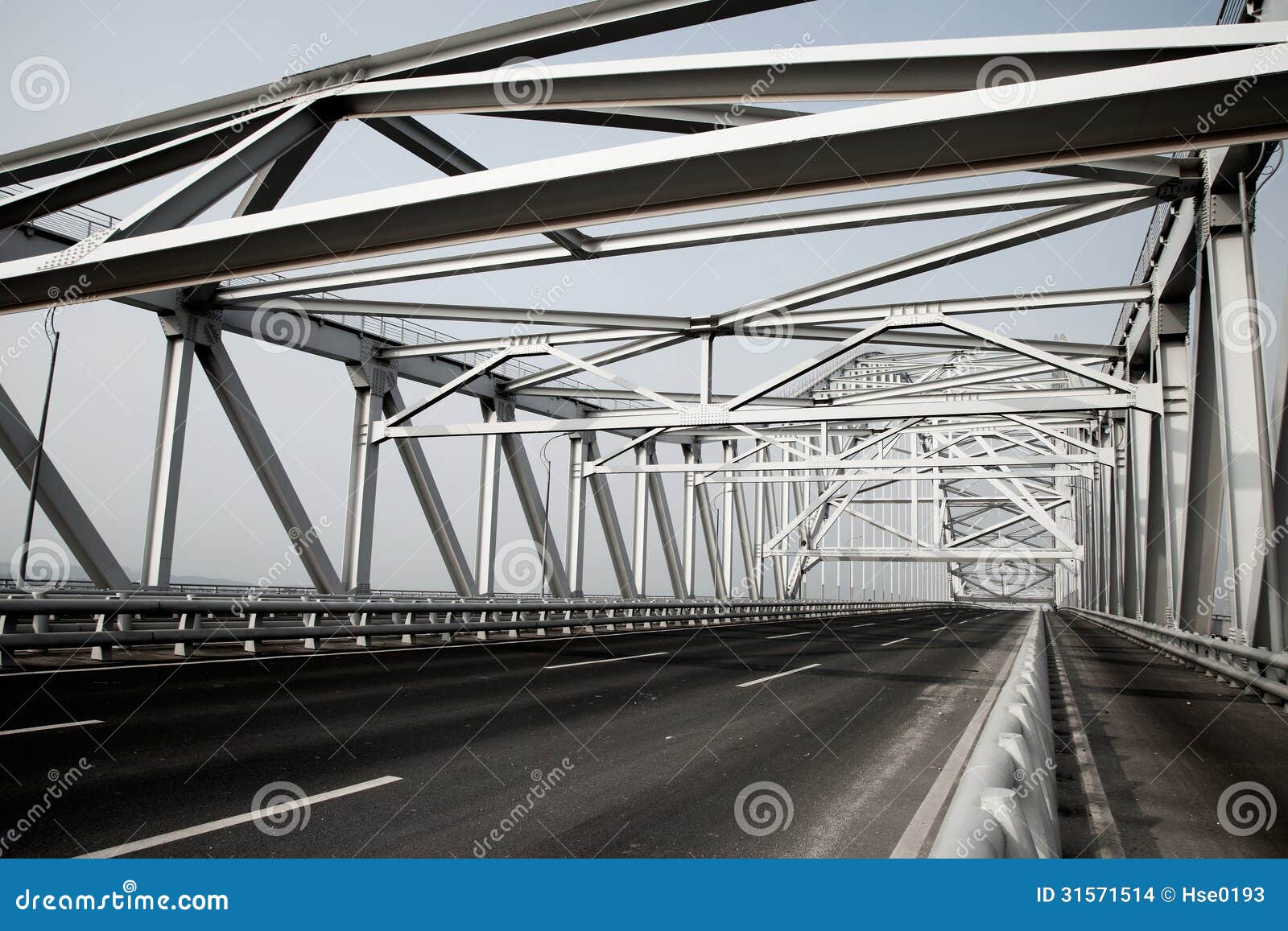 Steel truss arch bridge stock photo. Image of bridge - 31571514