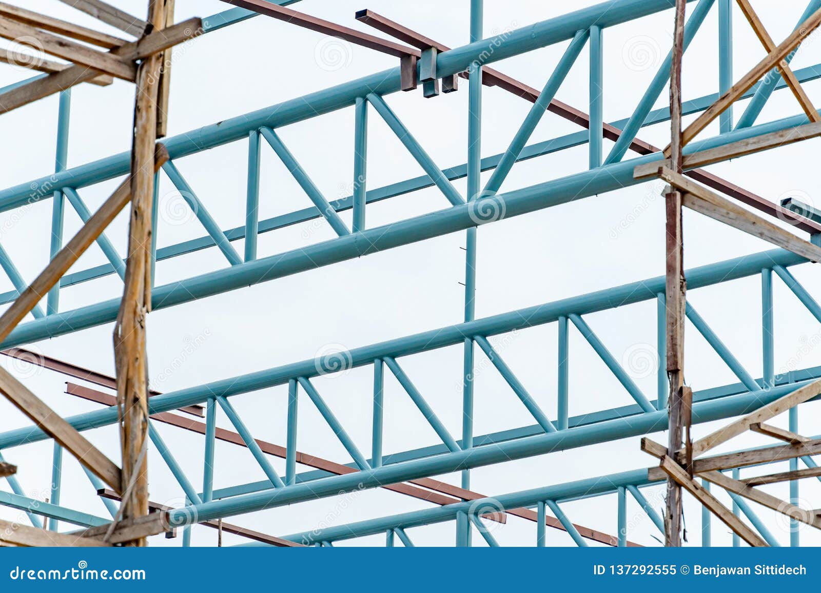 Structural Truss Connectors Stock Image | CartoonDealer.com #19076077