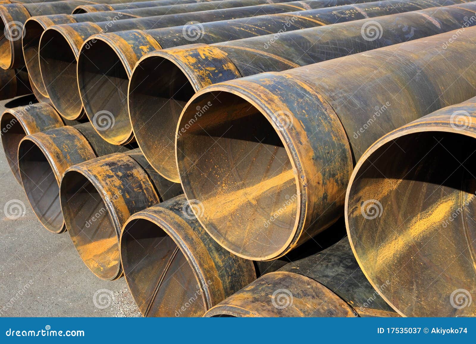 Steel tube stock image. Image of linear, iron, industrial - 17535037