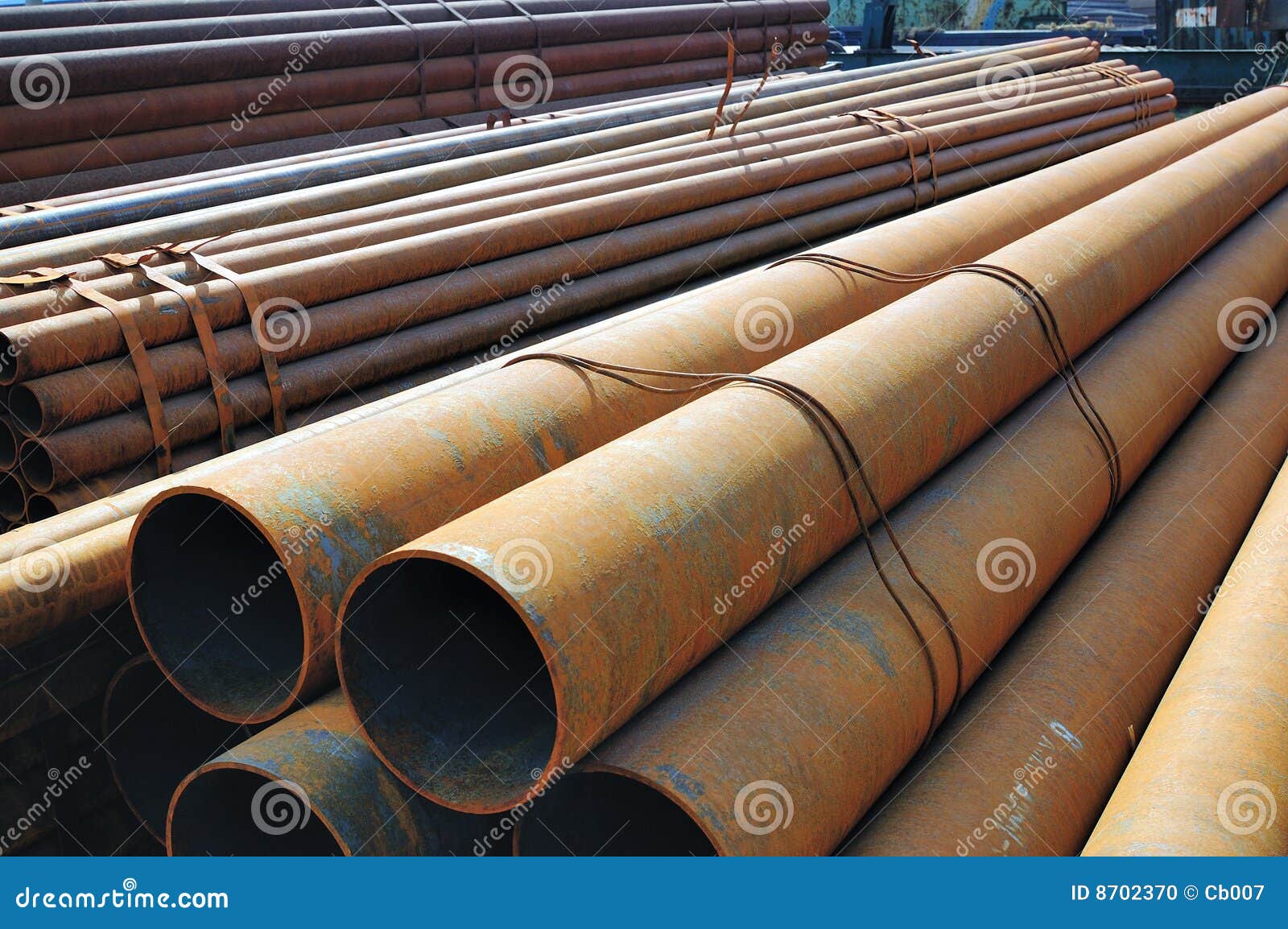 Steel tube stock photo. Image of tube, tubes, pipes, tubing - 8702370