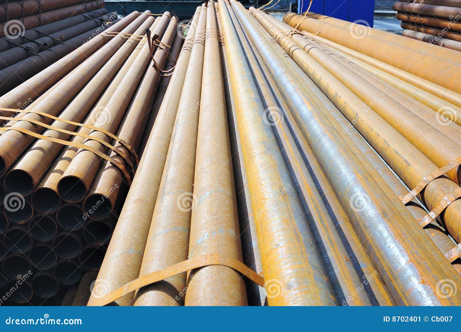 Steel tube stock image. Image of tubing, piping, industries - 8702401