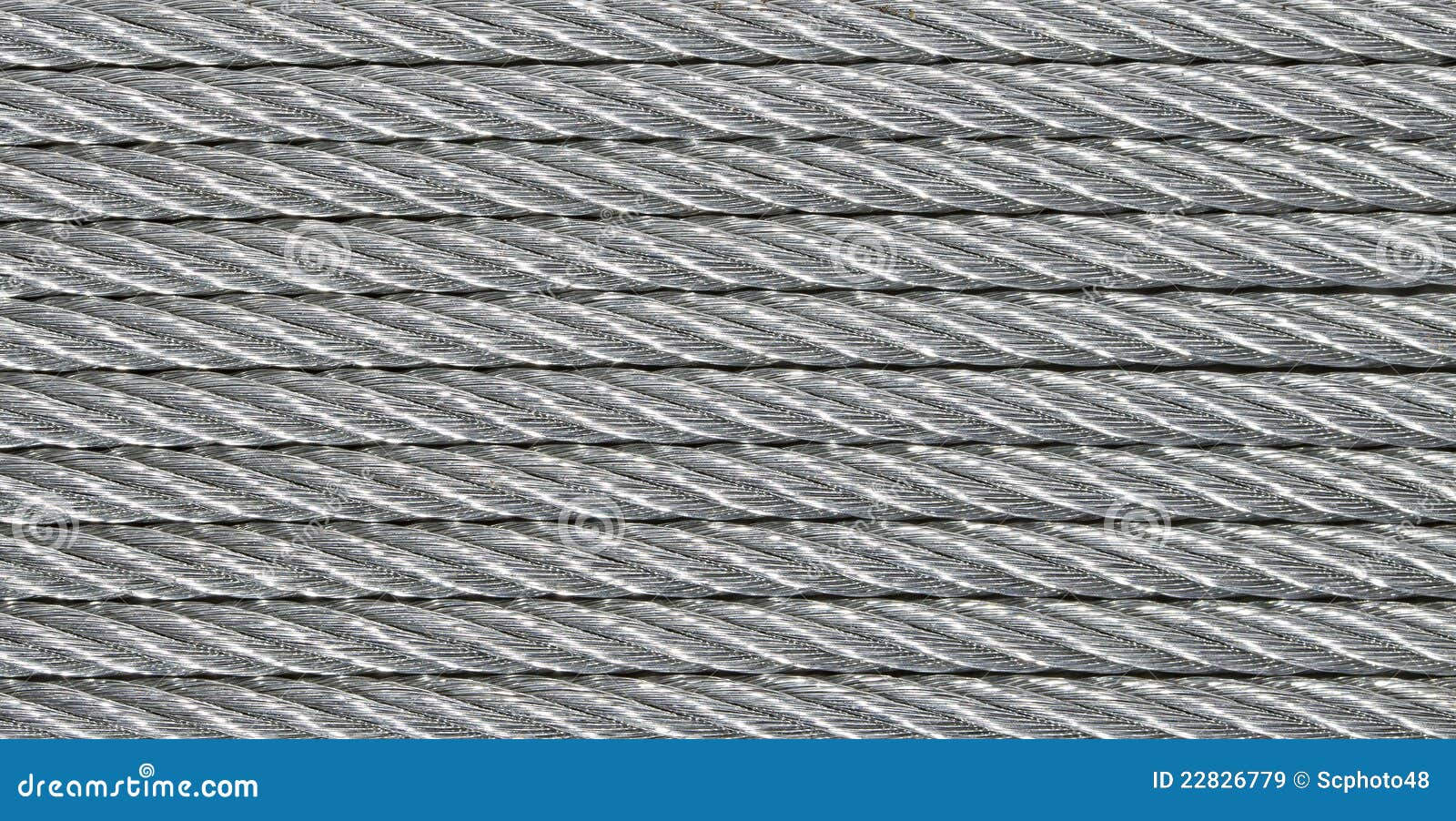 Steel Twisted Cables Stock Image | CartoonDealer.com #22826779