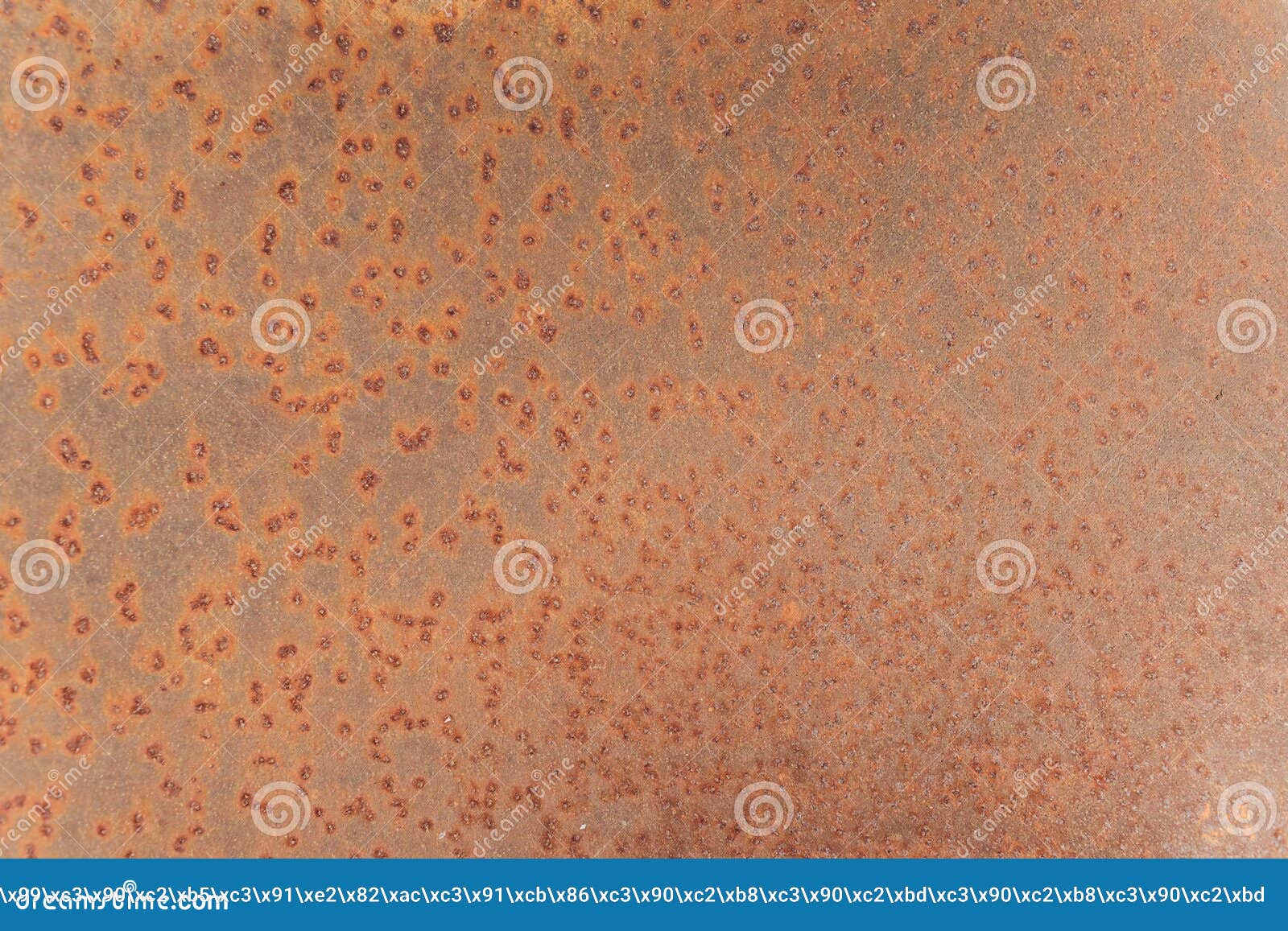 Steel Walkway Mats Sprayed Red Rust.Iron Surface Rust. Stock Photo ...