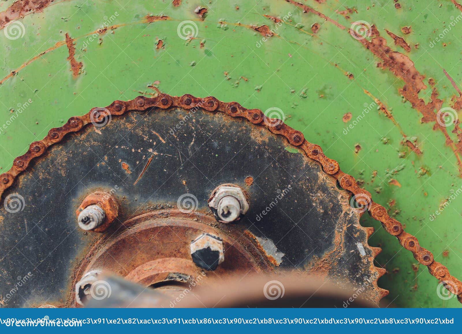 Steel Walkway Mats Sprayed Red Rust.Iron Surface Rust. Stock Photo ...