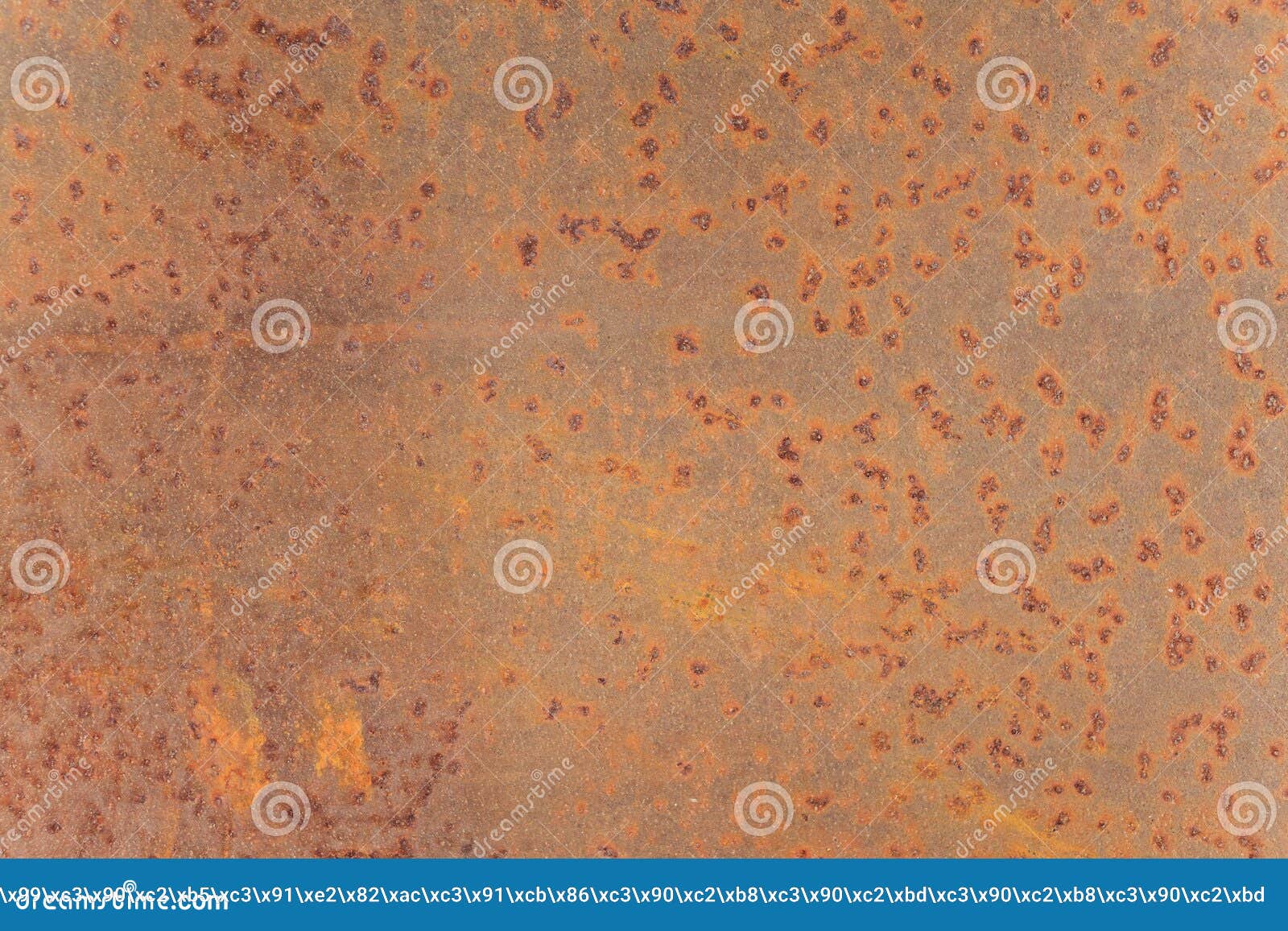 Steel Walkway Mats Sprayed Red Rust.Iron Surface Rust. Stock Photo ...