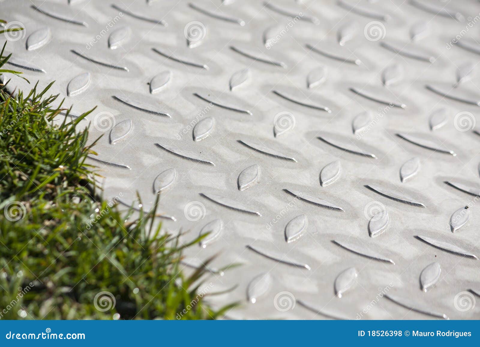 Steel walkway on a park stock photo. Image of park, steel - 18526398