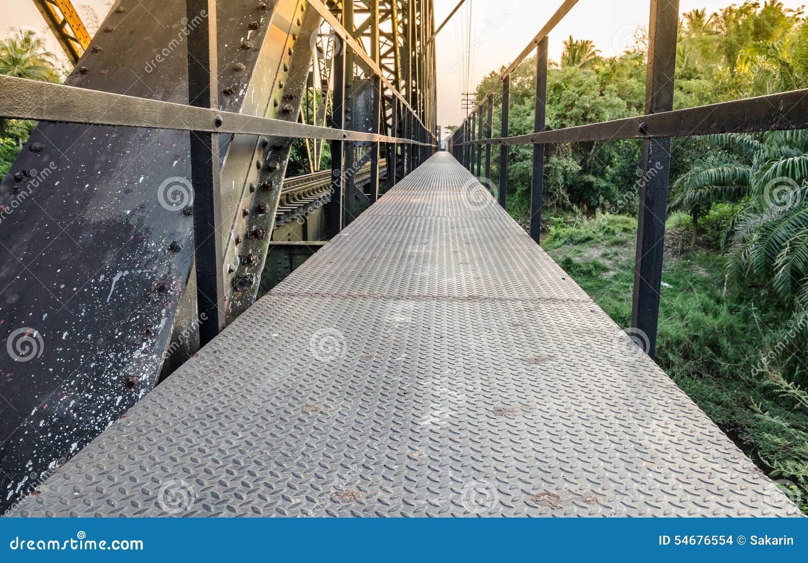 Steel At The Walkway Royalty-Free Stock Photo | CartoonDealer.com #36115011