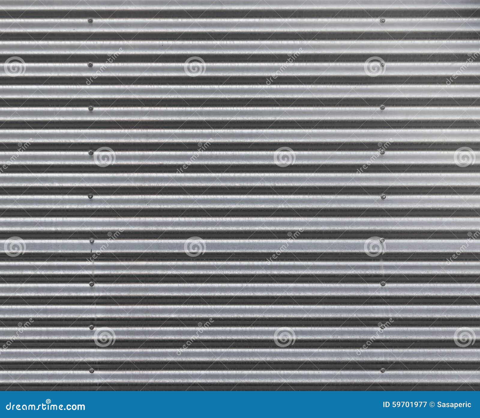 Steel Wall - Silver Wave Structure Stock Image - Image of corrugated ...