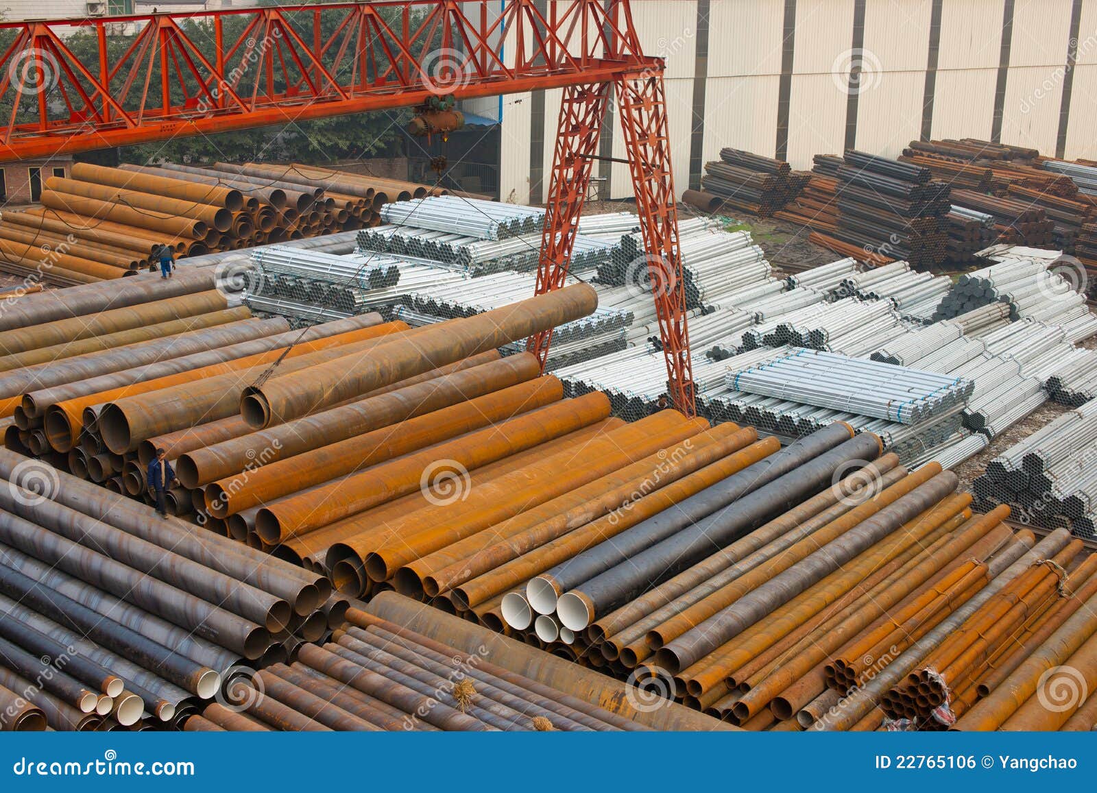 Steel warehouse stock photo. Image of iron, commerce - 22765106