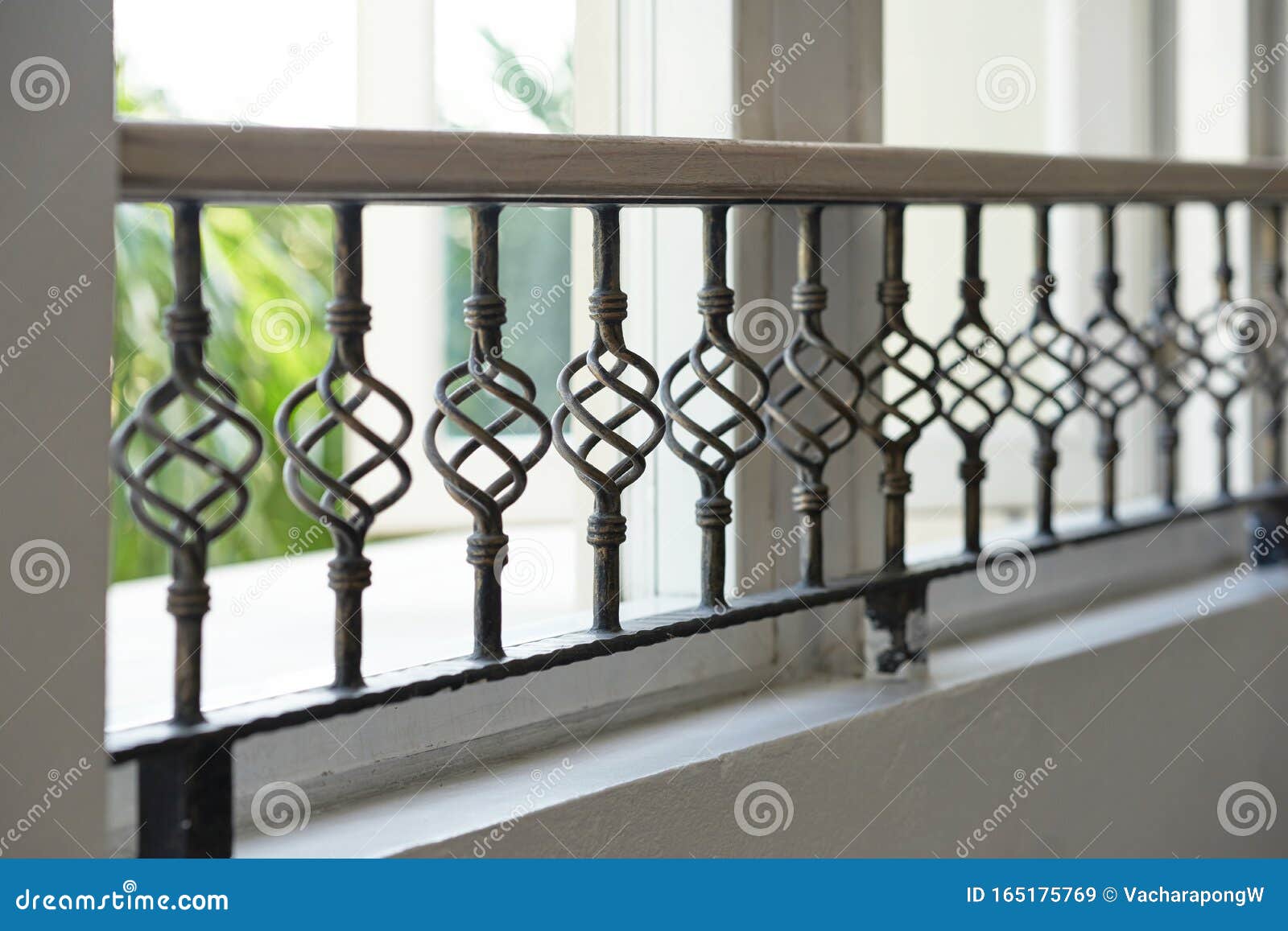 Steel Window Grating on House Window for Security and Beautiful Concept ...