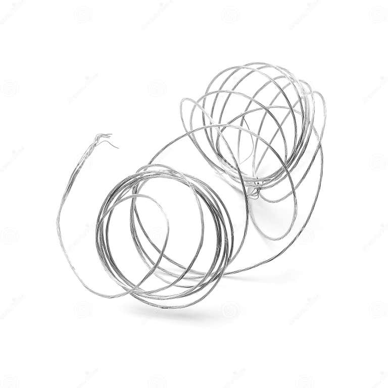 Steel wire stock photo. Image of industrial, spool, background - 21772230
