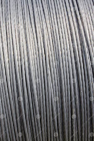 Steel Wire Cable Background Stock Photo - Image of grey, horizontal ...