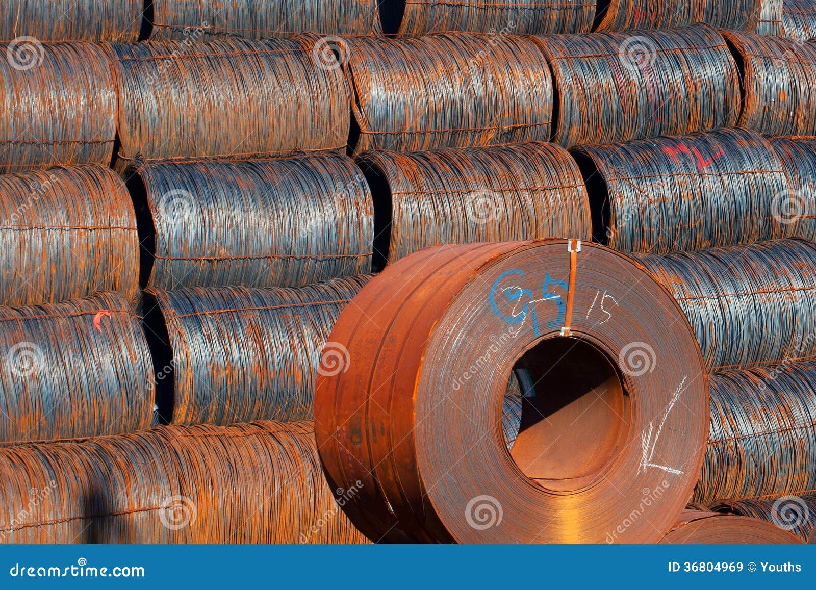 Steel wire cable stock image. Image of cabling, industrial - 36804969