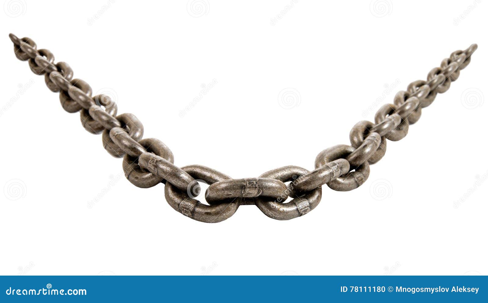 Steel-wire chain, isolated stock photo. Image of steel - 78111180