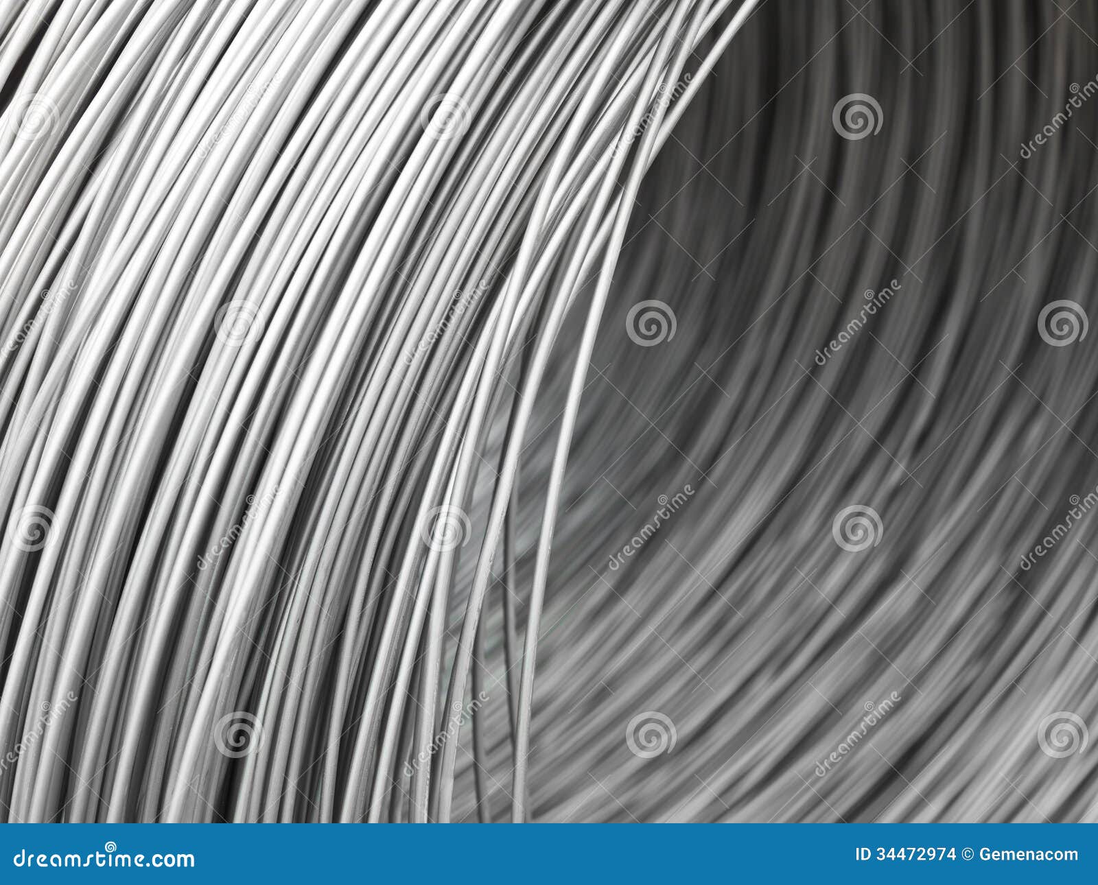 Steel Wire stock photo. Image of industrial, steel, colors - 34472974