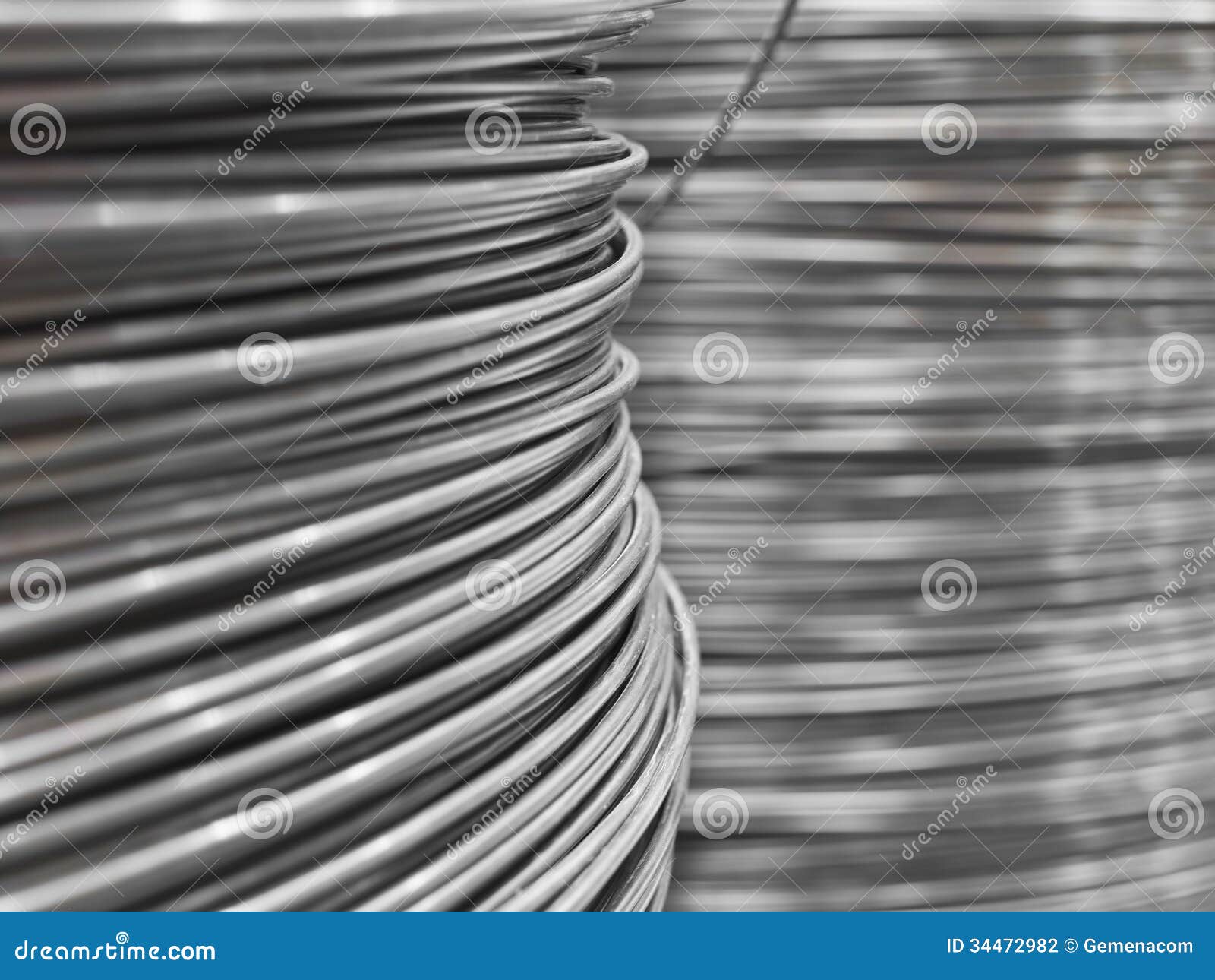 Steel Wire stock photo. Image of grey, wire, people, industry - 34472982